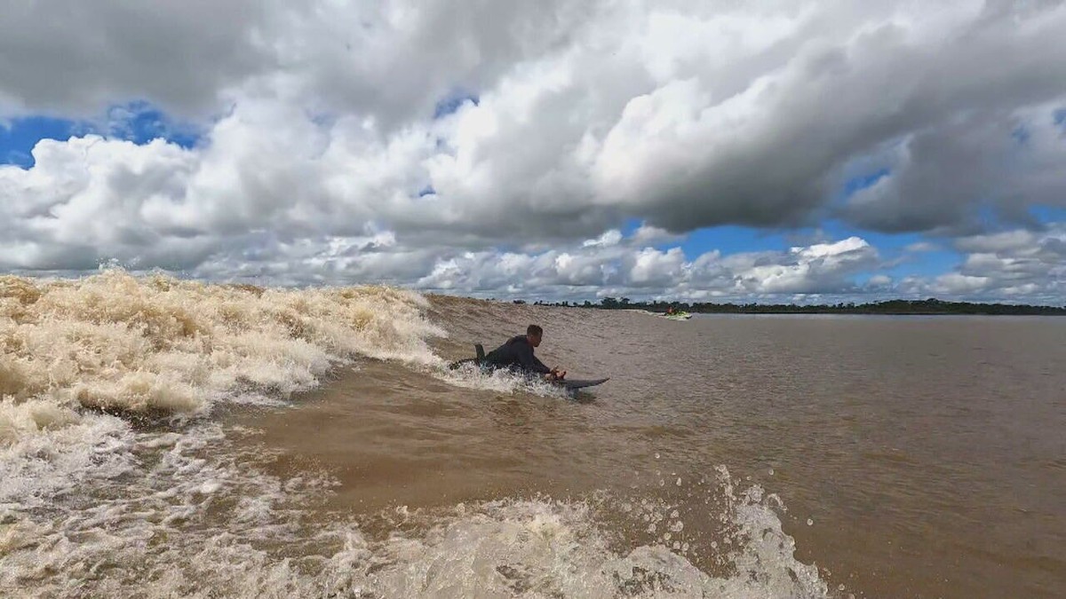 Fernando Fernandes encara as ondas de uma pororoca: ‘Fizemos milagre ...