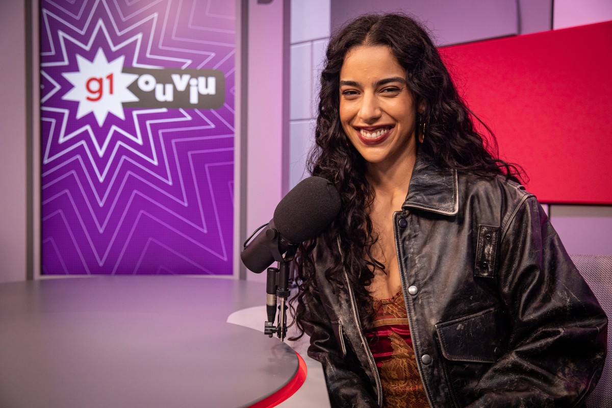 Marina Sena é entrevistada no g1 ouviu ao vivo | G1
