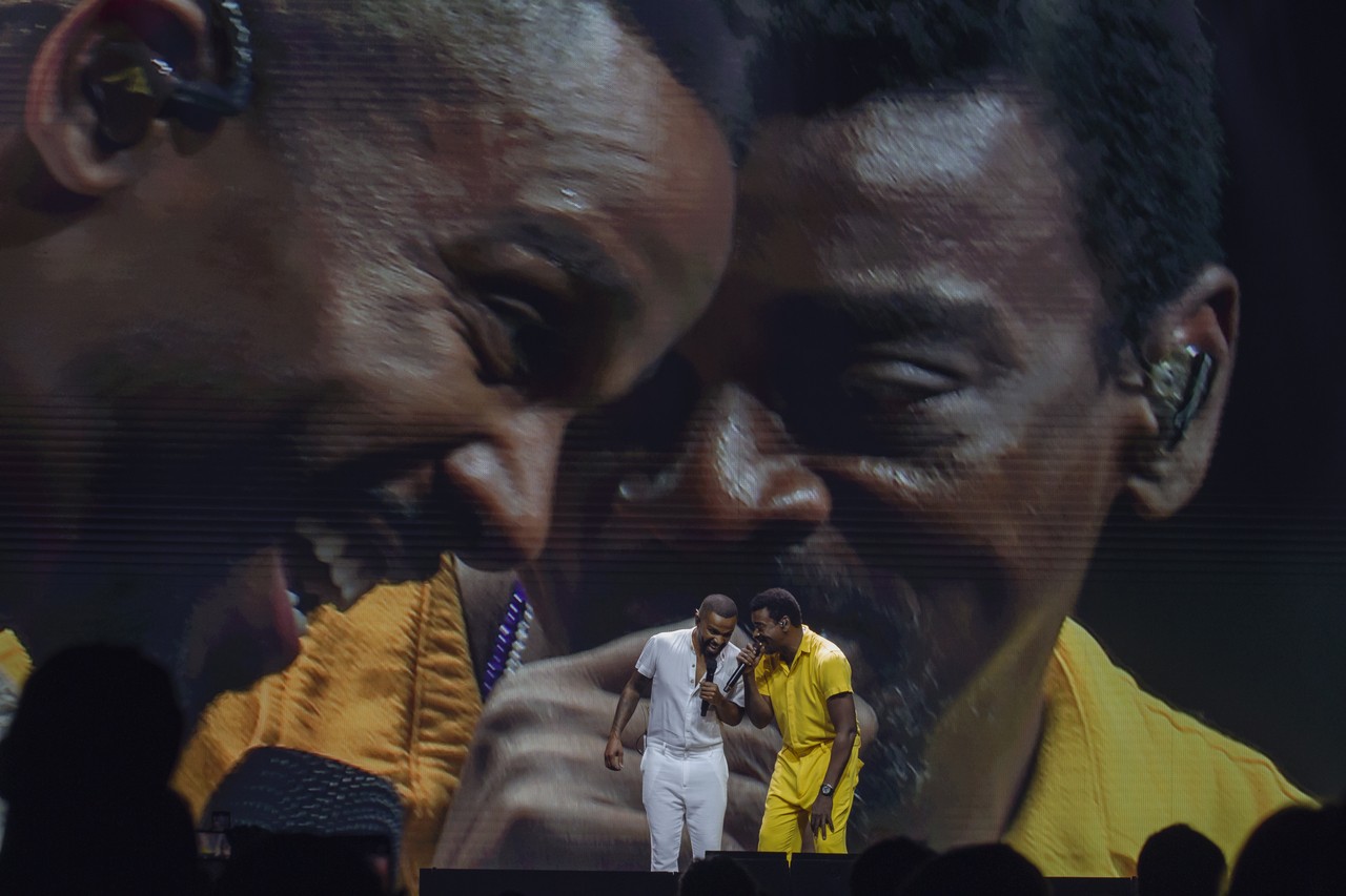 Seu Jorge e Alexandre Pires fazem show da turnê 'Irmãos' em Natal | O que fazer em Natal e ...