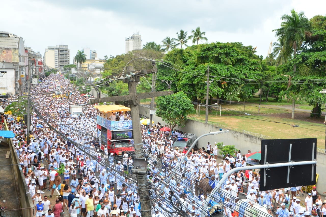 Confira imagens da Lavagem do Bonfim, em Salvador; evento celebra 270 anos da Basílica do Bonfim