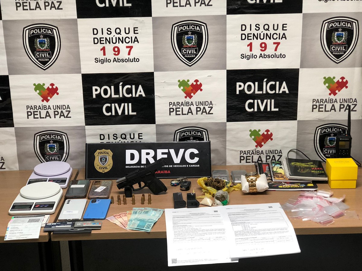 Homem é Preso Suspeito De Liderar Tráfico De Drogas Em Lucena Na Pb