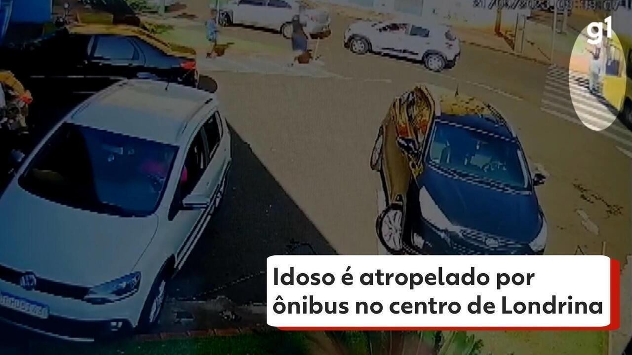 Morre idoso atropelado por ônibus do transporte coletivo no Centro de Londrina | Norte e ...