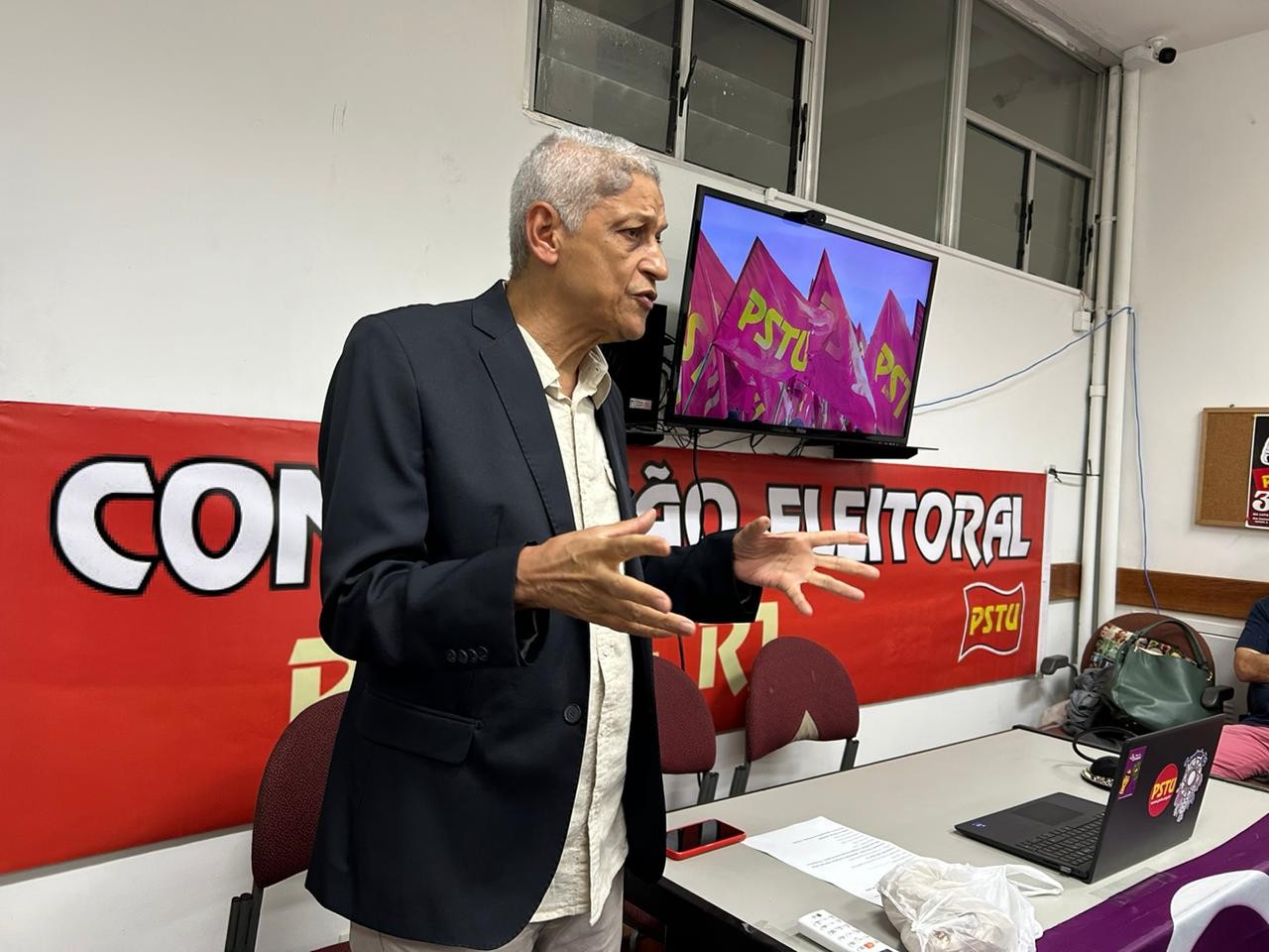PSTU oficializa candidatura de Cyro Garcia para prefeito do Rio ...