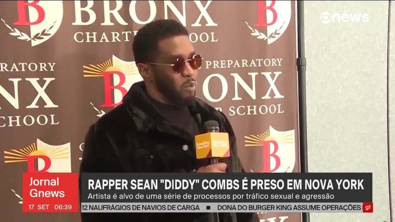 Justiça nega liberdade para Sean 'Diddy' Combs após rapper oferecer ...