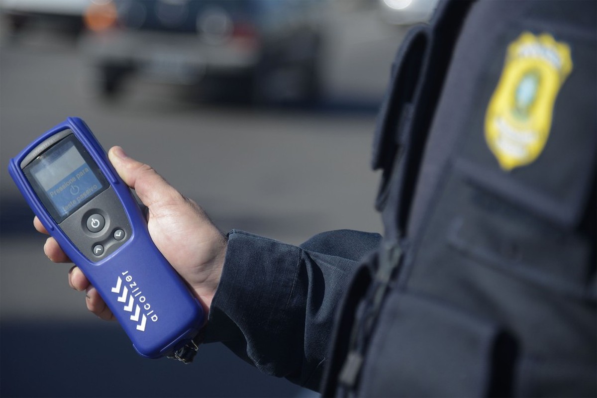 Número de motoristas flagrados pela PRF dirigindo sob efeito de álcool ...