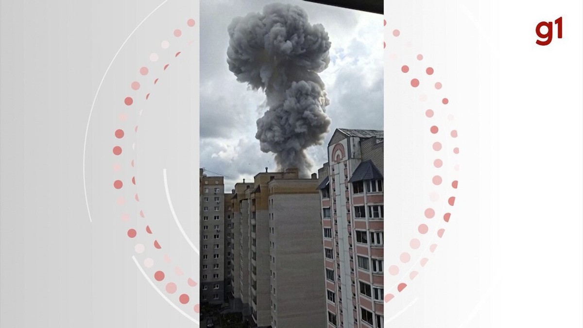 Fábrica na Rússia explode; veja vídeo | Mundo | G1