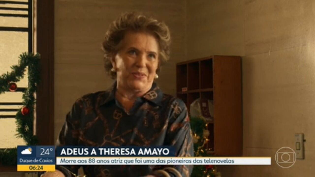 Corpo da atriz Theresa Amayo será velado no Caju | G1