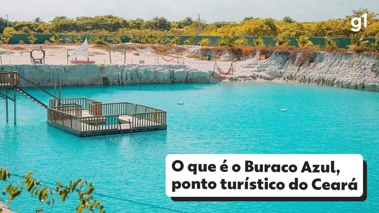 O que é o Buraco Azul, ponto turístico do Ceará onde turista de SP ...