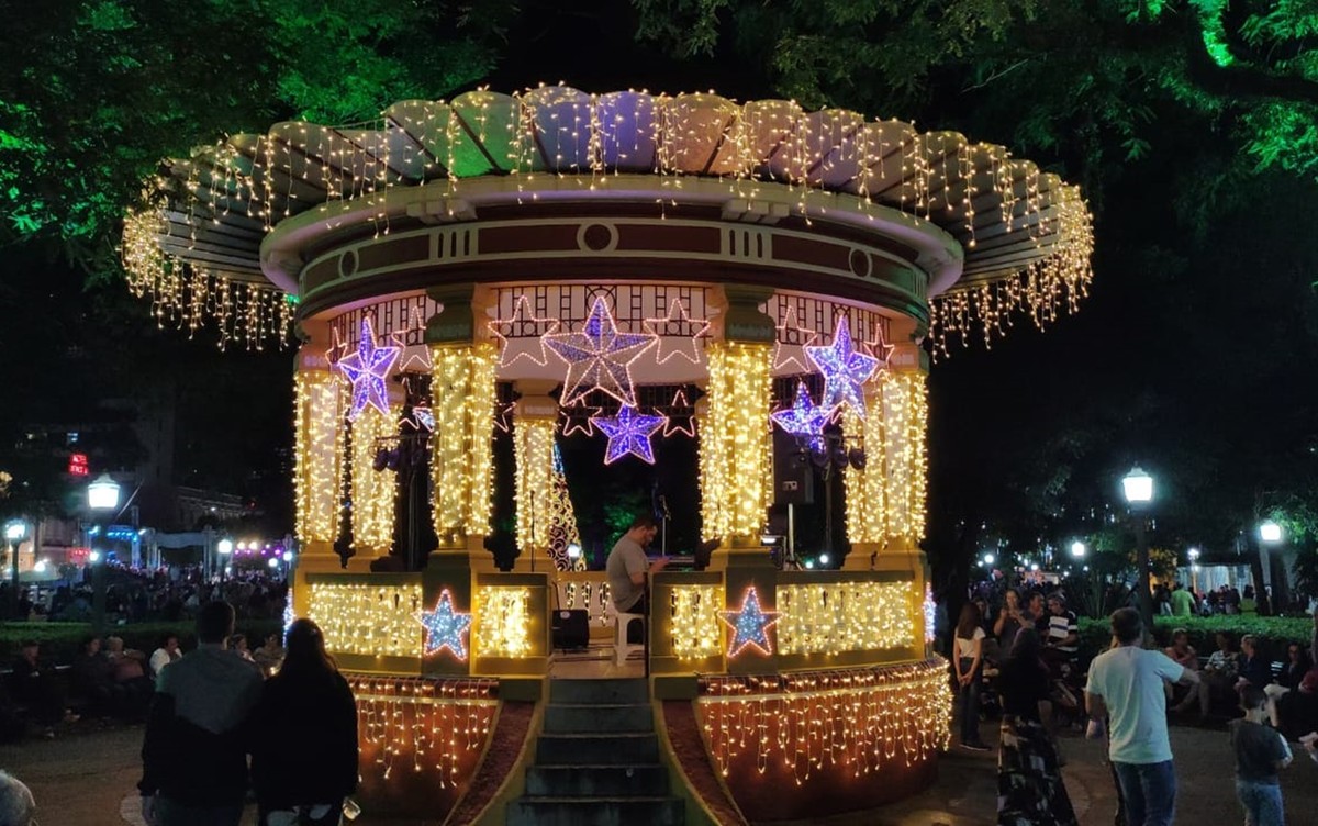 Poços De Caldas Inaugura Decoração Natalina Veja Fotos Sul De Minas G1
