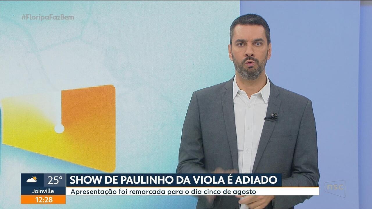 Show de Paulinho da Viola em Florianópolis é adiado após cantor se ...