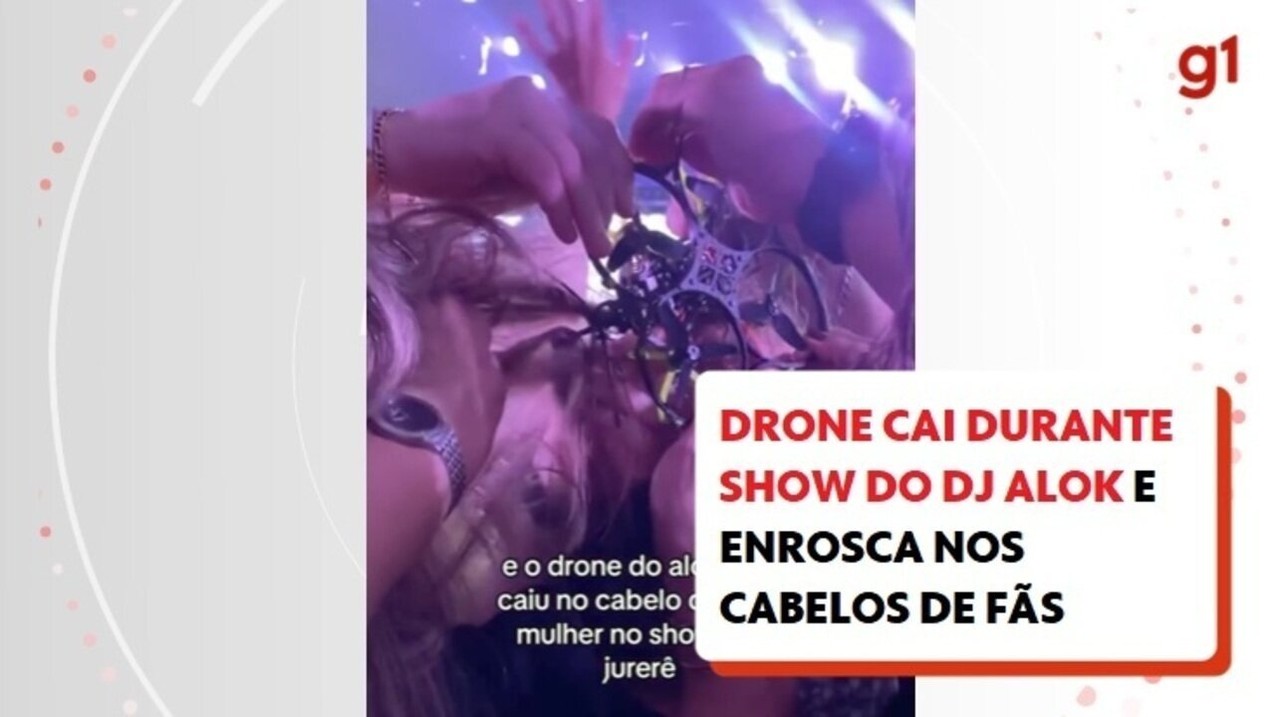 Após drone de Alok ficar preso nos cabelos de mulher, artista promete ...