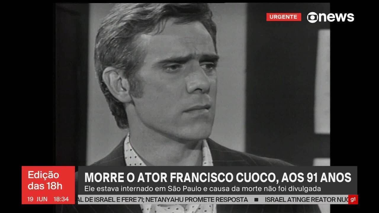 Francisco Cuoco: veja fotos da carreira do ator | G1