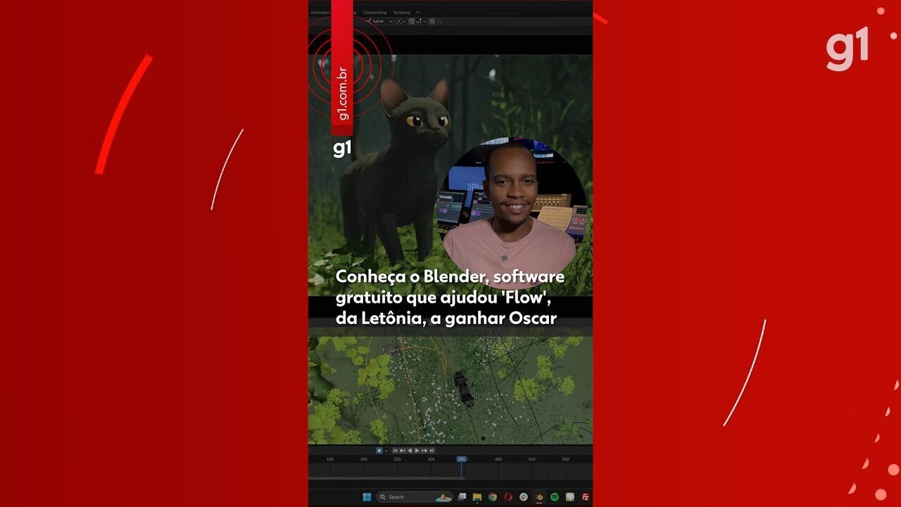 Conheça o Blender, software gratuito que ajudou 'Flow', da Letônia, a ...