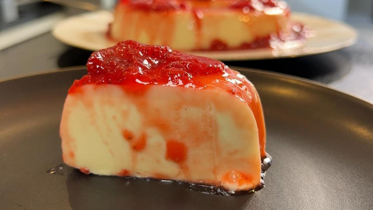 Receita Nosso Campo: aprenda a fazer panacota de morango | G1