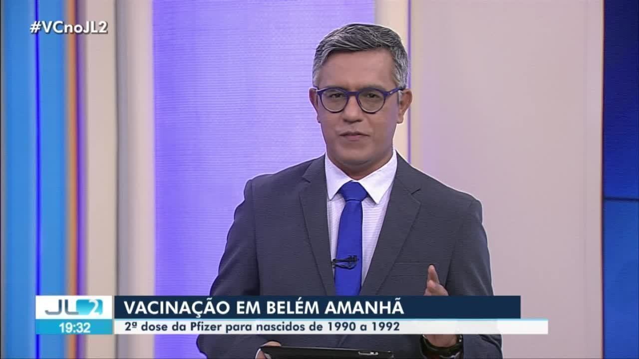 Belém aplica 2ª dose de Pfizer em pessoas nascidas de 1990 a 1992 | G1