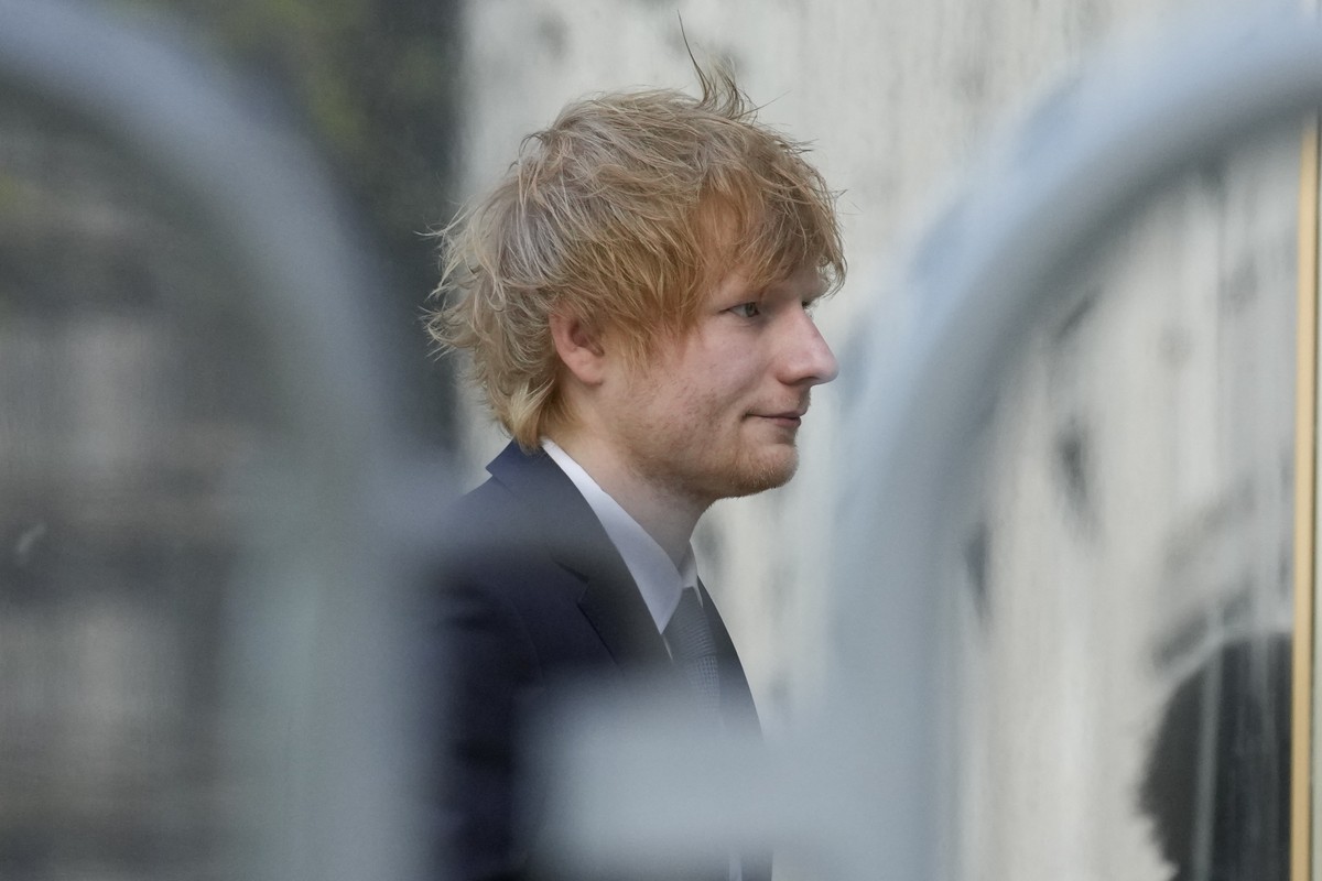 Ed Sheeran comparece a tribunal para julgamento sobre suposto plágio de ...