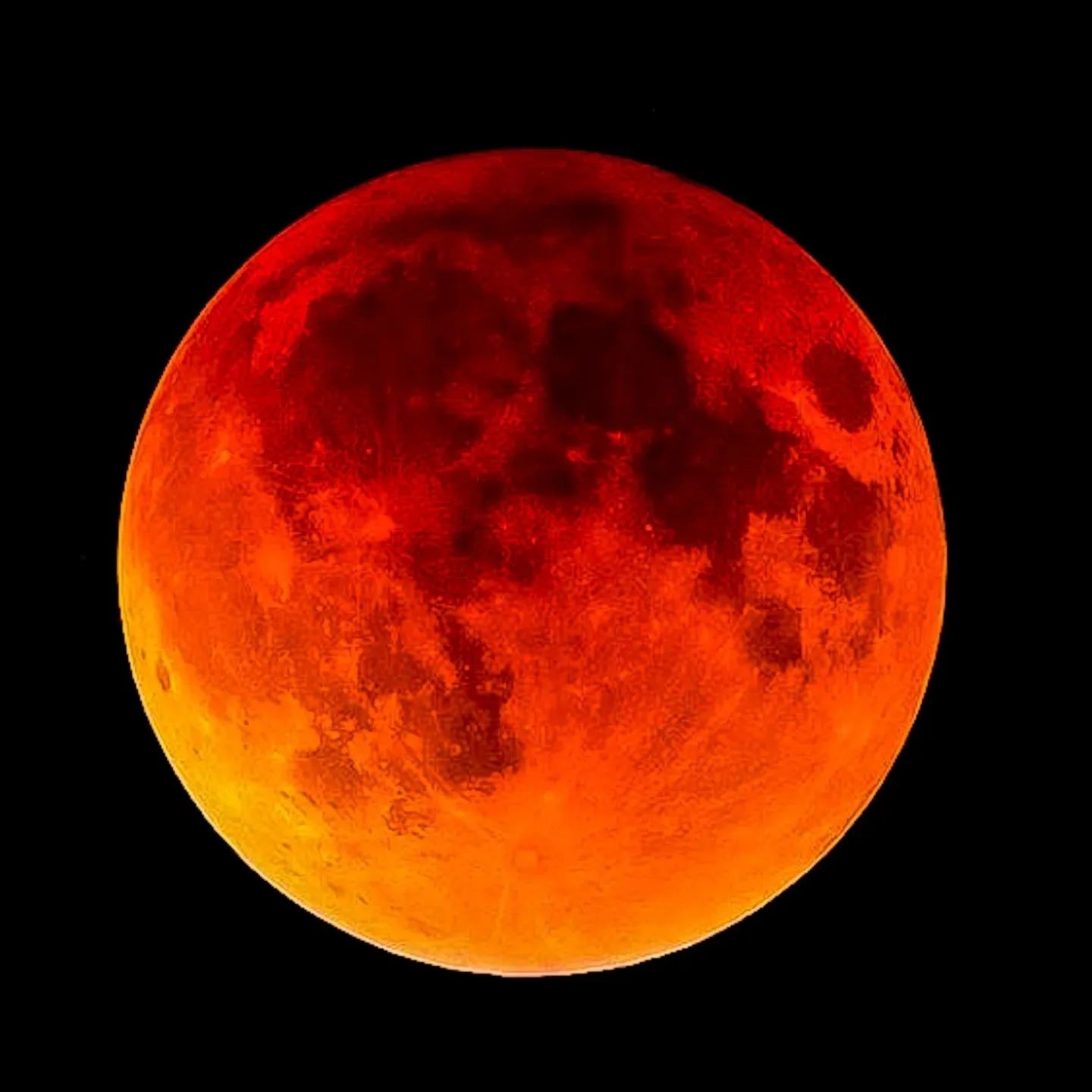 'Lua de Sangue': Teresinenses registram eclipse total da Lua; veja fotos