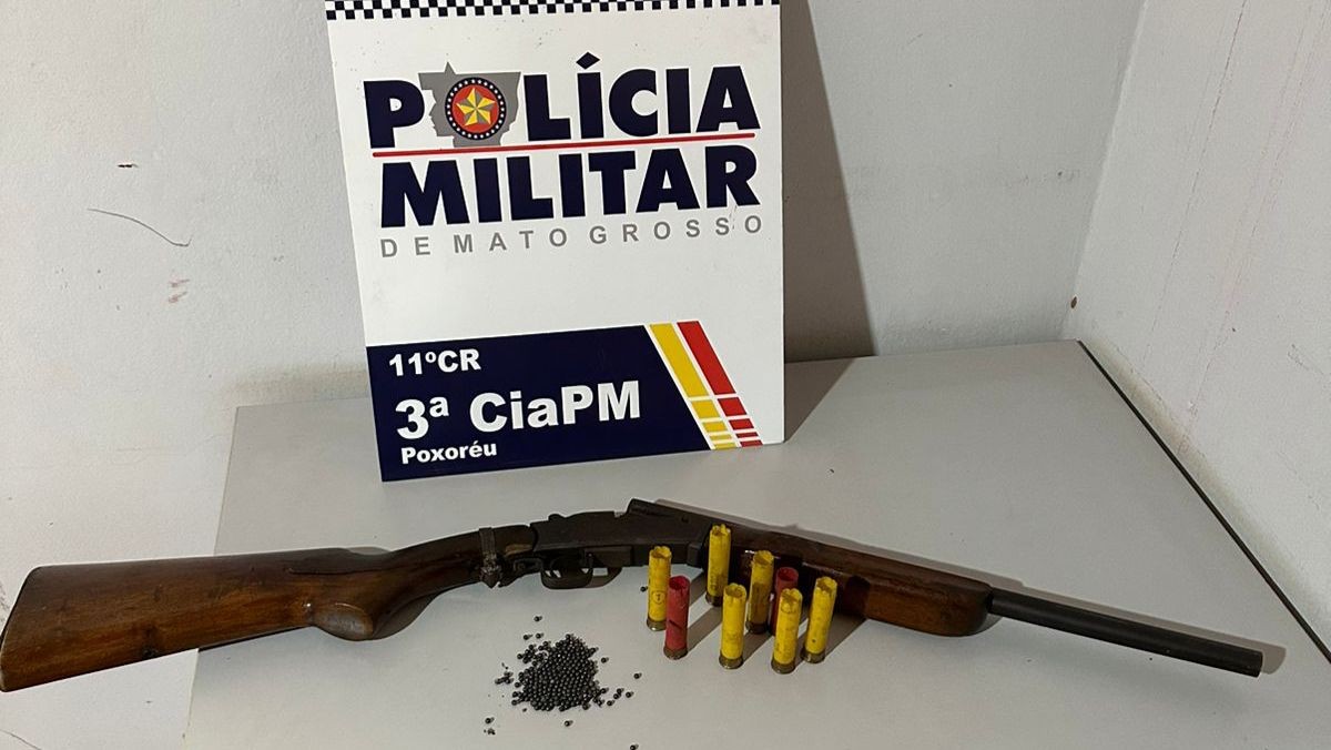 Homem é Preso Suspeito De Violência Doméstica E Porte Ilegal De Arma De