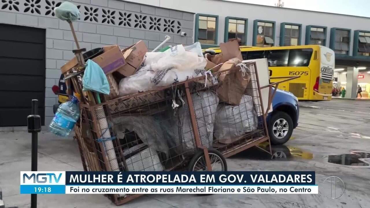 Catadora é atropelada enquanto atravessava faixa de pedestres no Centro ...