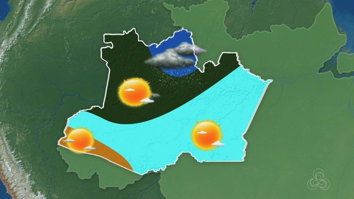 Confira a previsão do tempo para o Amazonas nesta terça-feira (27 ...