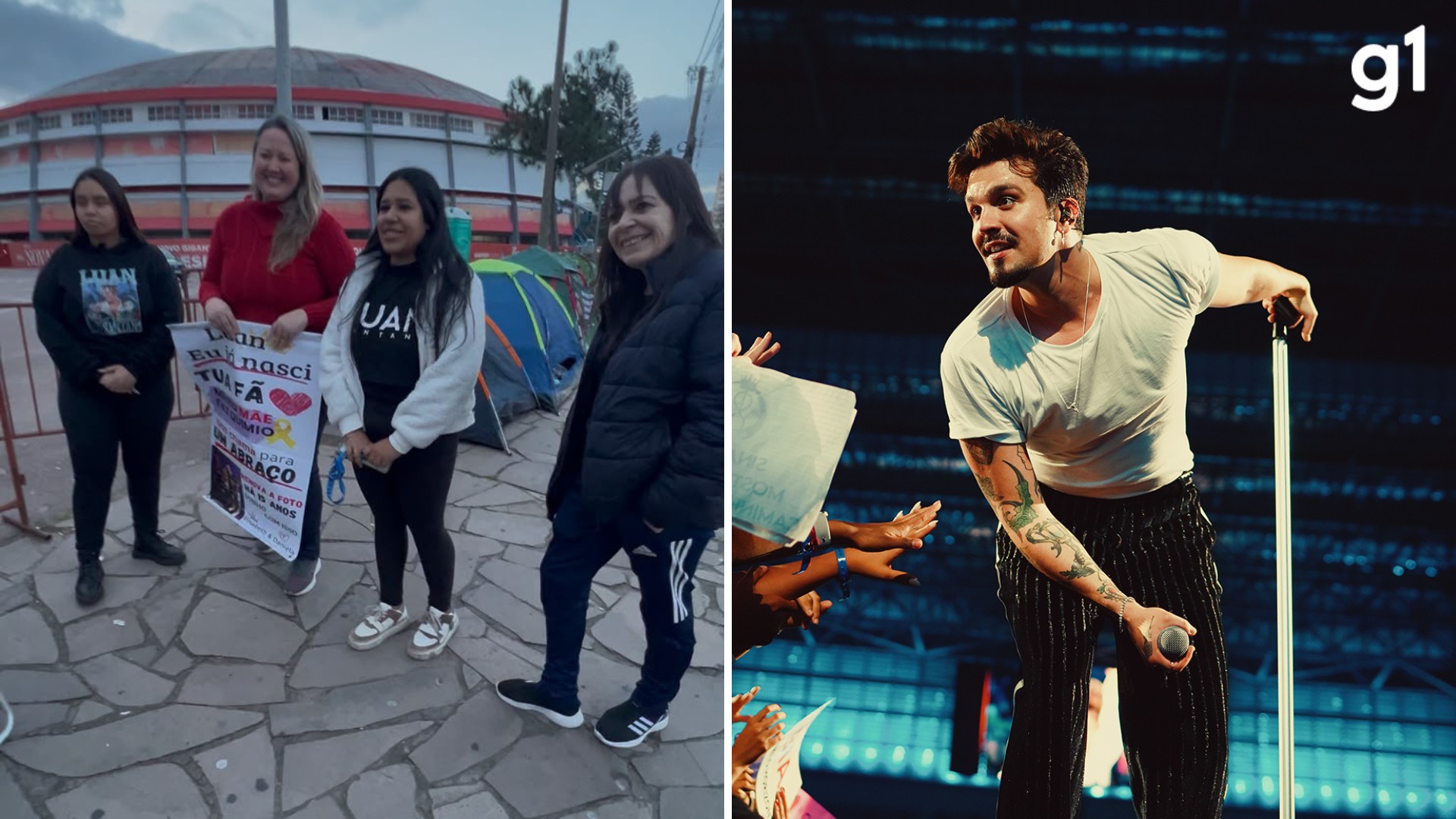 Tudo pelo Meteoro: fãs enfrentam dias na fila por show de Luan Santana | G1