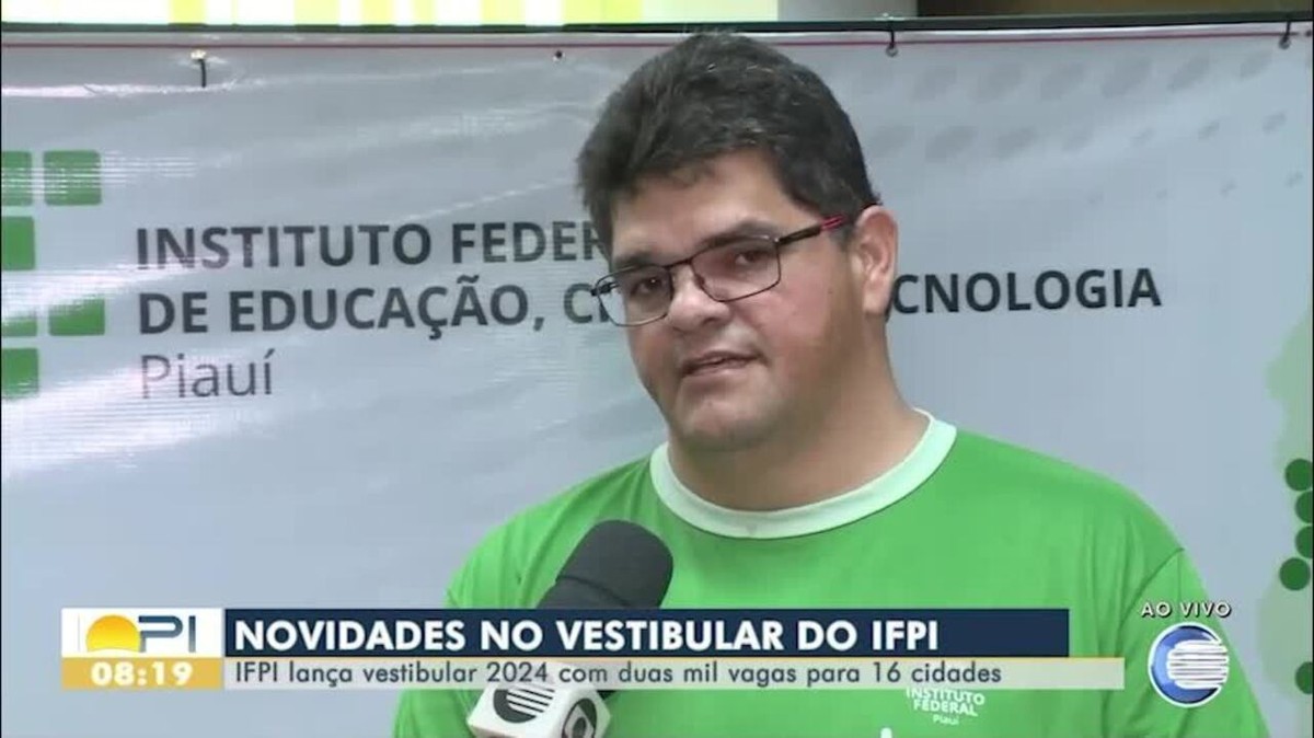 IFPI lança vestibular com mais de duas mil vagas para 16 cidades do ...
