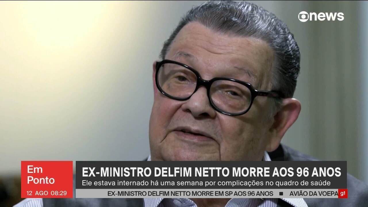 Delfim Netto morre aos 96 anos | São Paulo | G1