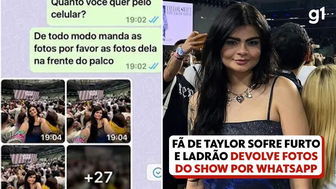 Fã de Taylor Swift tem celular furtado 1 dia após o show, e ladrão ...