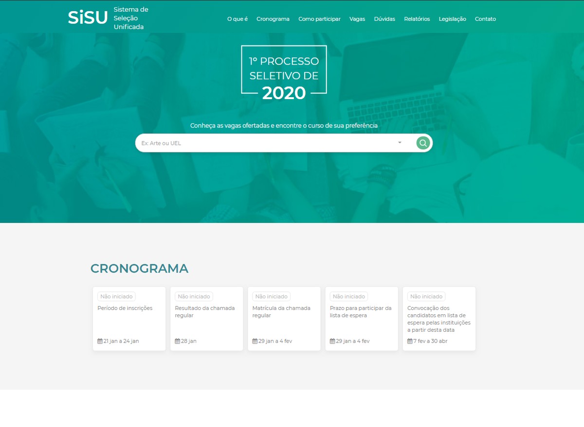 Sisu 2020: veja dicas para inscrição na seleção do primeiro semestre ...
