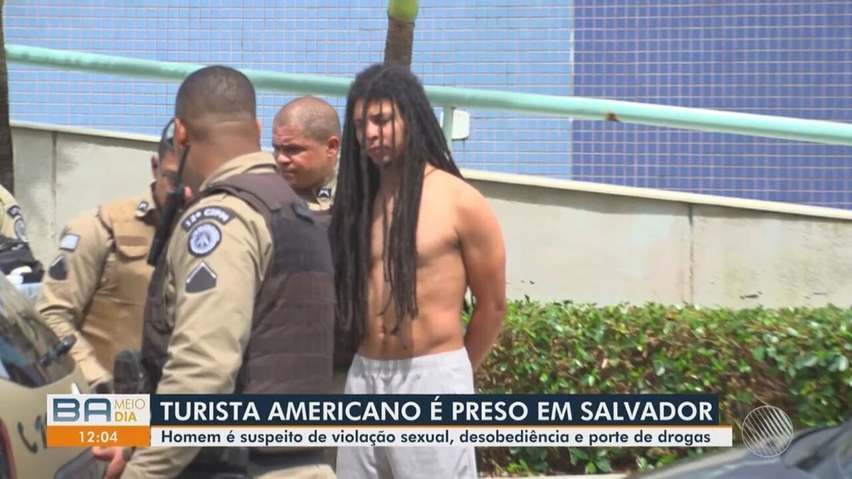 Norte Americano é Preso Na Ba Após Agredir Profissional Do Sexo Tentar