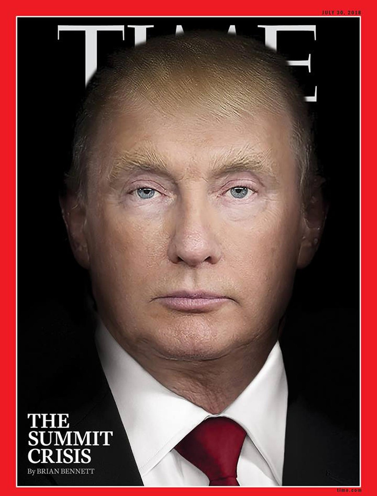 Trump e Putin são 'mesclados' em capa da revista 'Time' | Mundo | G1