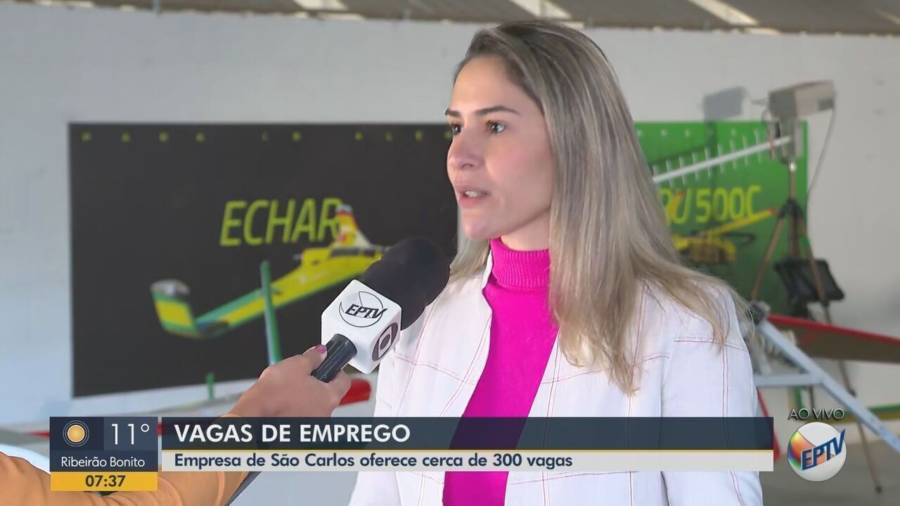 Empresa de São Carlos oferece 300 vagas de emprego em 28 cargos; veja como se candidatar | São ...
