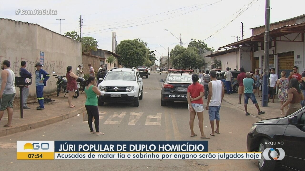 Homem é condenado a 18 anos de prisão por morte de mulher e do sobrinho dela, em Goiânia | Goiás ...