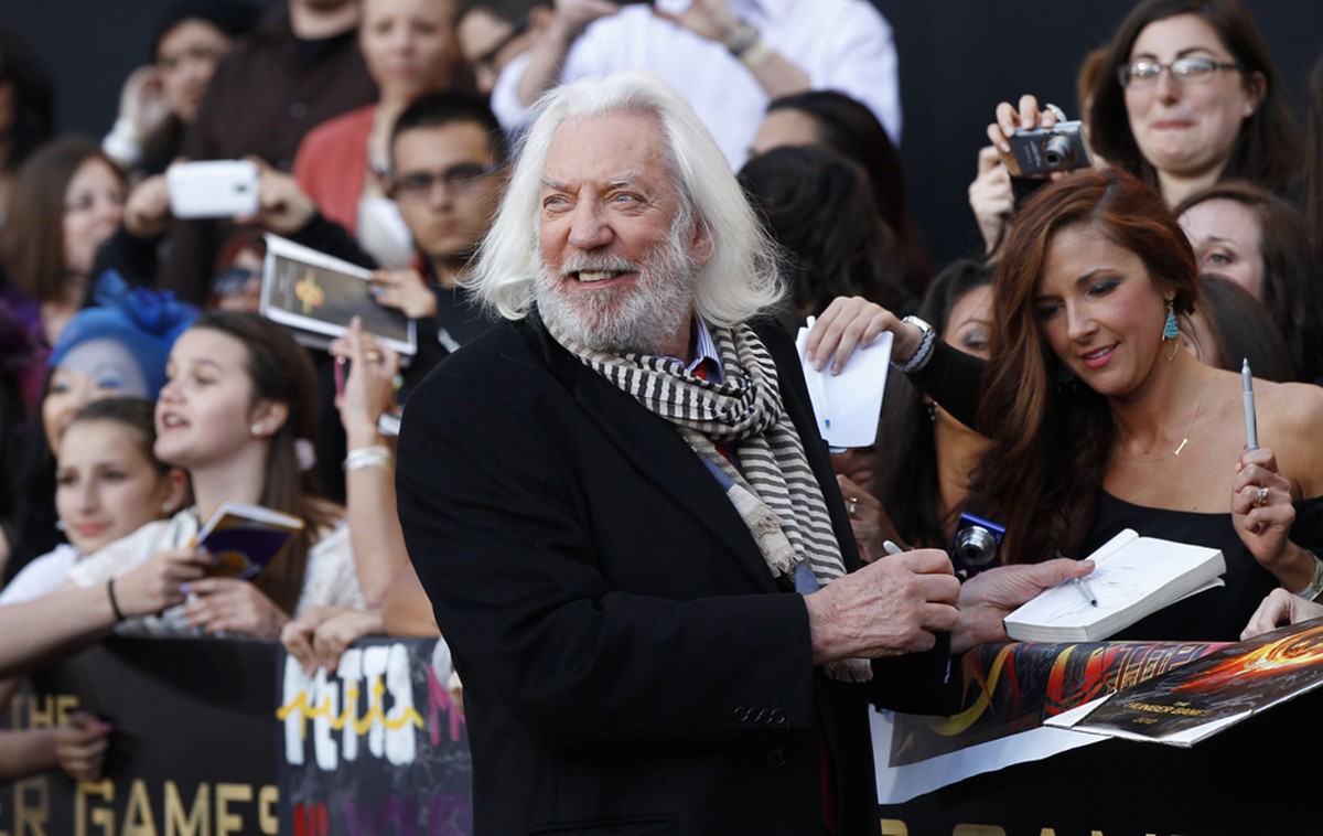 Donald Sutherland receberá Oscar por conjunto da obra | Cinema | G1