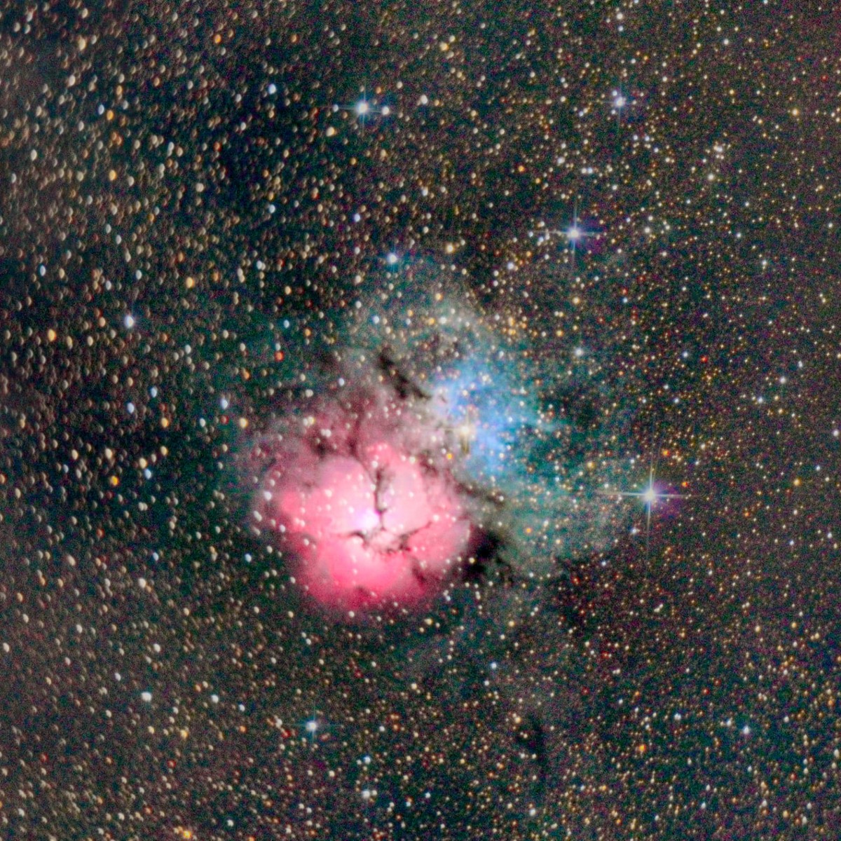 Observatório de Astronomia da Unesp fotografa Nebulosa Trífida a mais ...