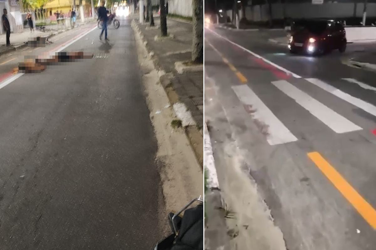 Motorista atropela três pessoas em frente à praia e duas estão em estado grave | Santos e Região ...