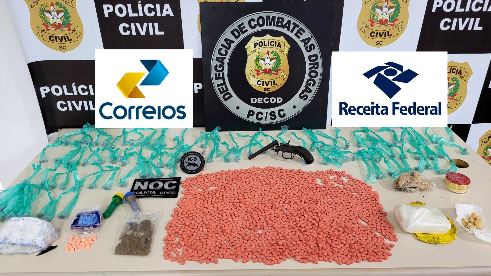 Droga K9, que causa 'efeito zumbi', é apreendida em encomenda na Grande ...
