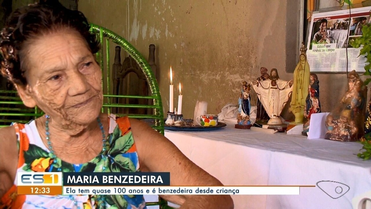 Com quase 100 anos, idosa mantém tradição como benzedeira viva no ES ...