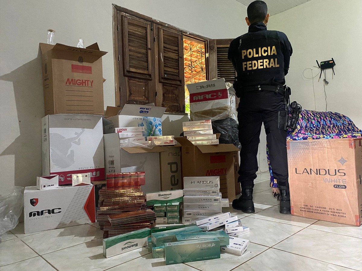 Polícia Federal descobre suposta rede de contrabando de cigarros em São Luís | Maranhão | G1
