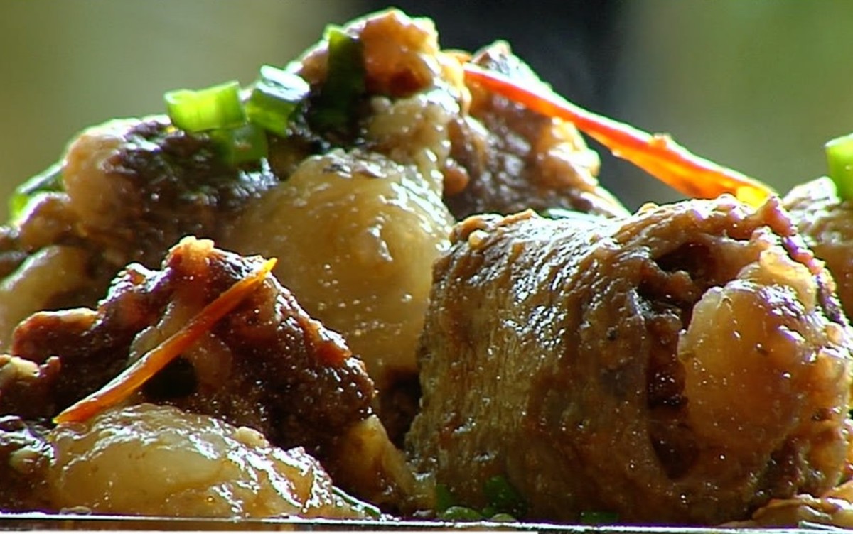 Dona de restaurante ensina como preparar a receita de rabada que é ...