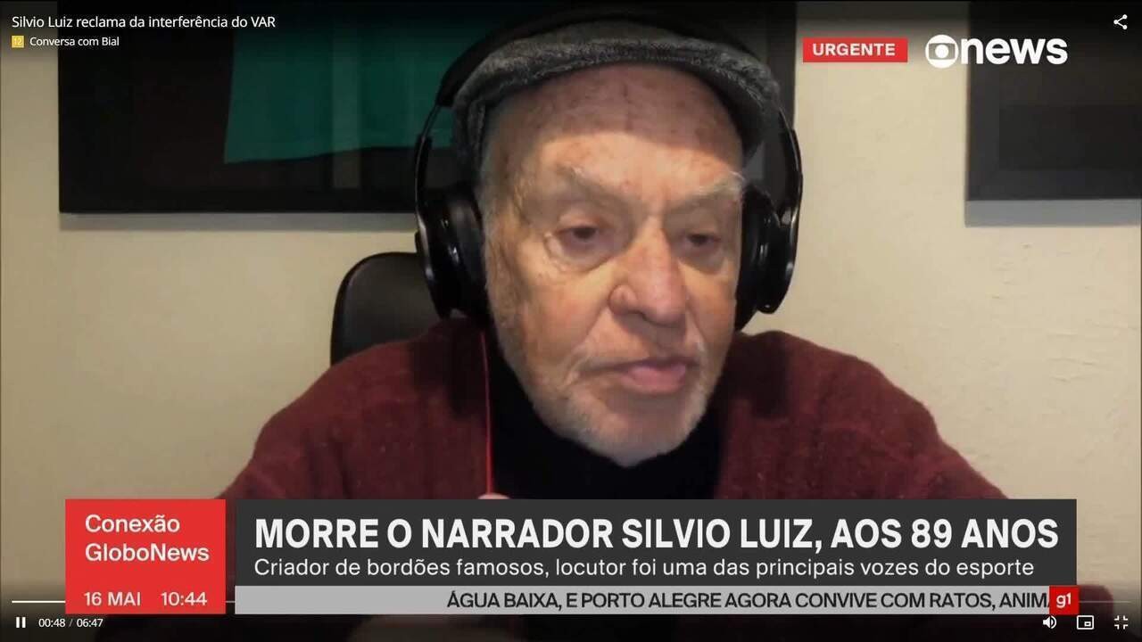 'Confira comigo no replay': os bordões mais famosos de Silvio Luiz em sua carreira de narrador ...