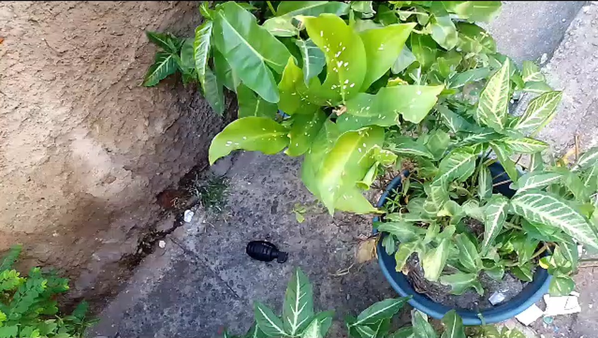 Moradores encontram granada em rua da comunidade do Jacarezinho, Zona ...