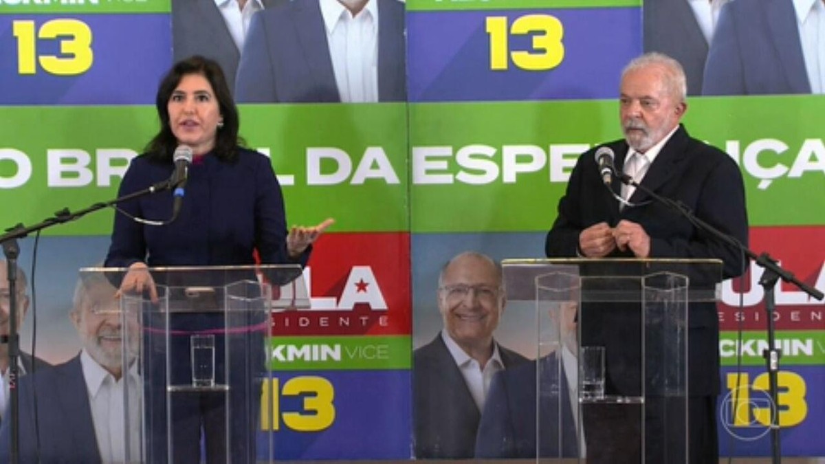 Simone Tebet reforça aliança com Lula | Jornal Nacional | G1