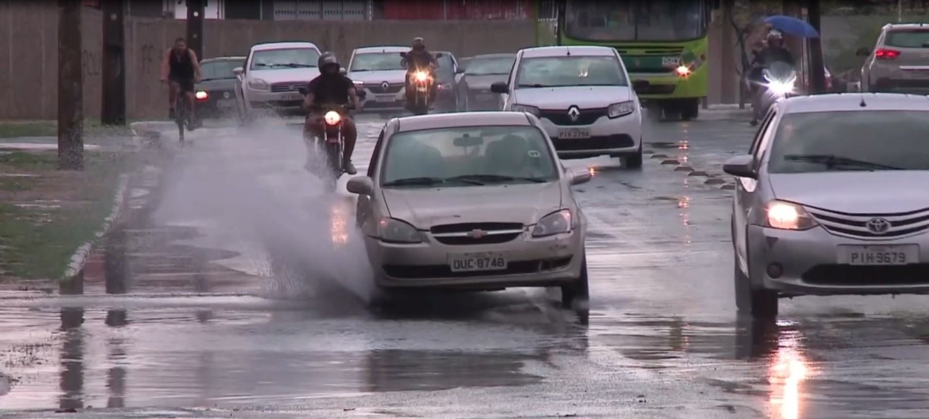 Mais de 200 cidades do Piauí estão em alerta de perigo de chuva intensa ...
