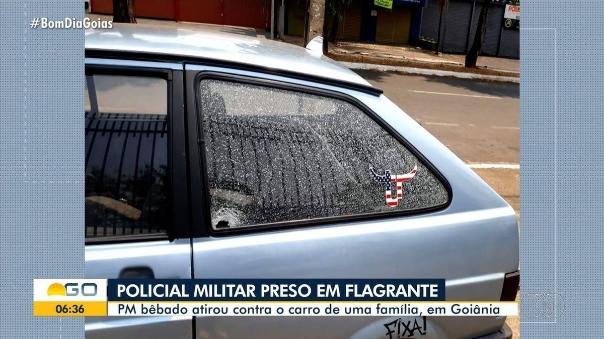 Pm é Preso Suspeito De Atirar Contra Carro De Uma Família Em Goiânia
