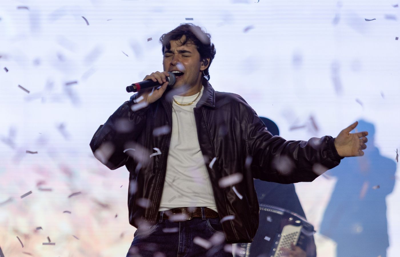 Filho de José Rico, Sami grava 1º clipe autoral | G1