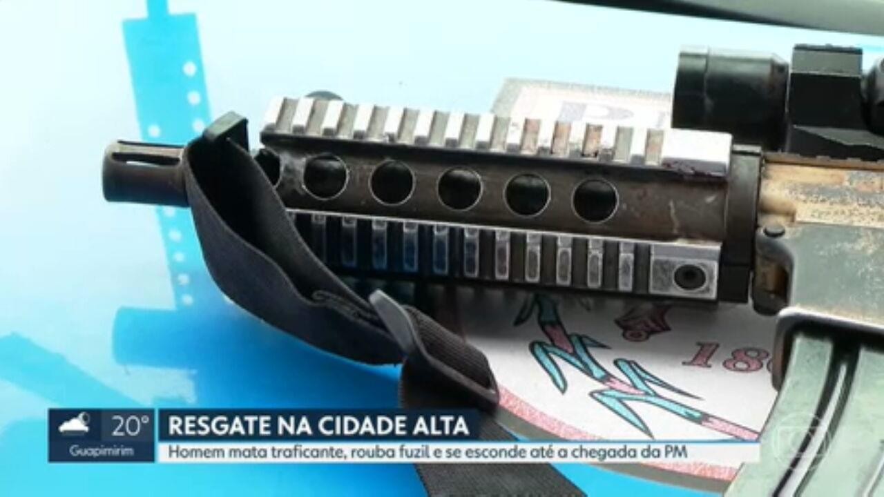 No Rio, homem mata traficante, rouba fuzil e se esconde em caixa d’água ...
