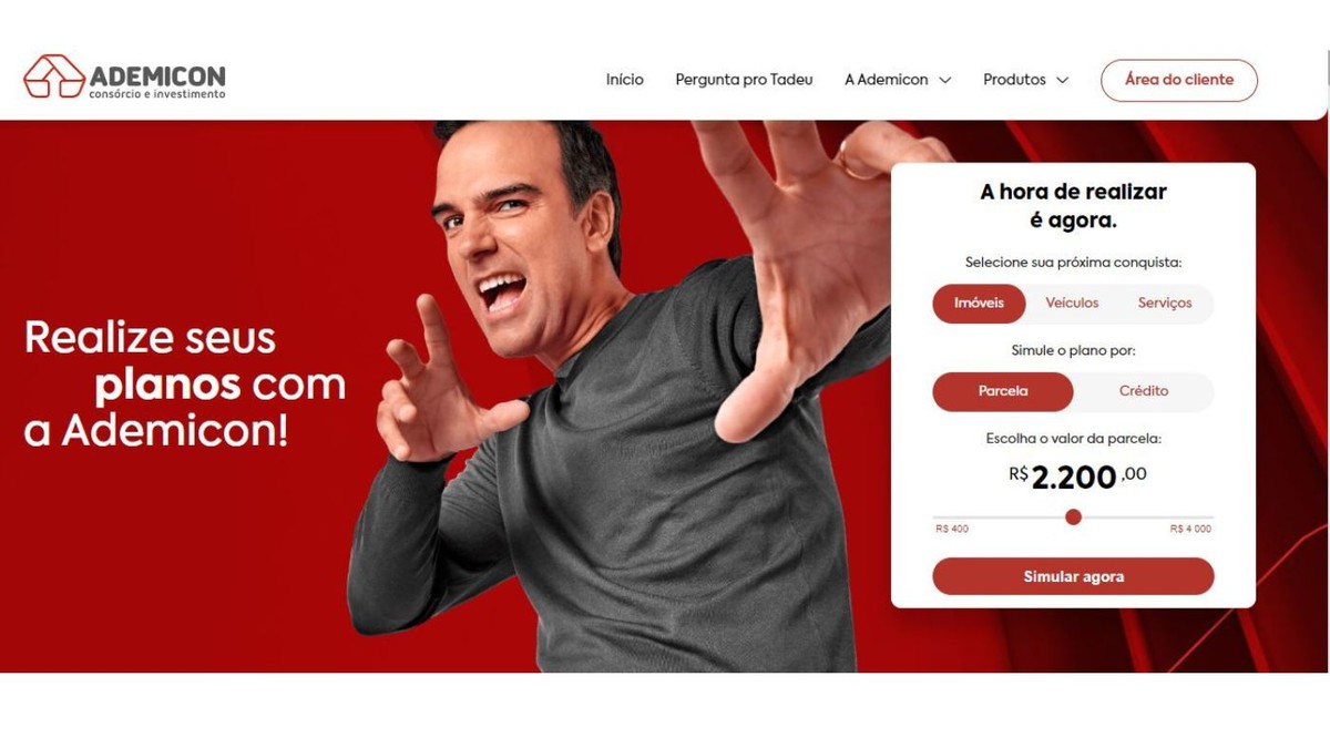 Novo site da Ademicon traz informações sobre o consórcio de maneira ...