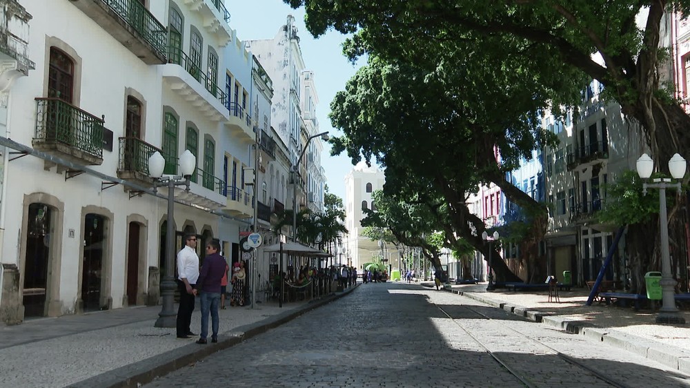 'Tempo vai, tempo vem': Bom Dia PE compara paisagens do Recife de ...