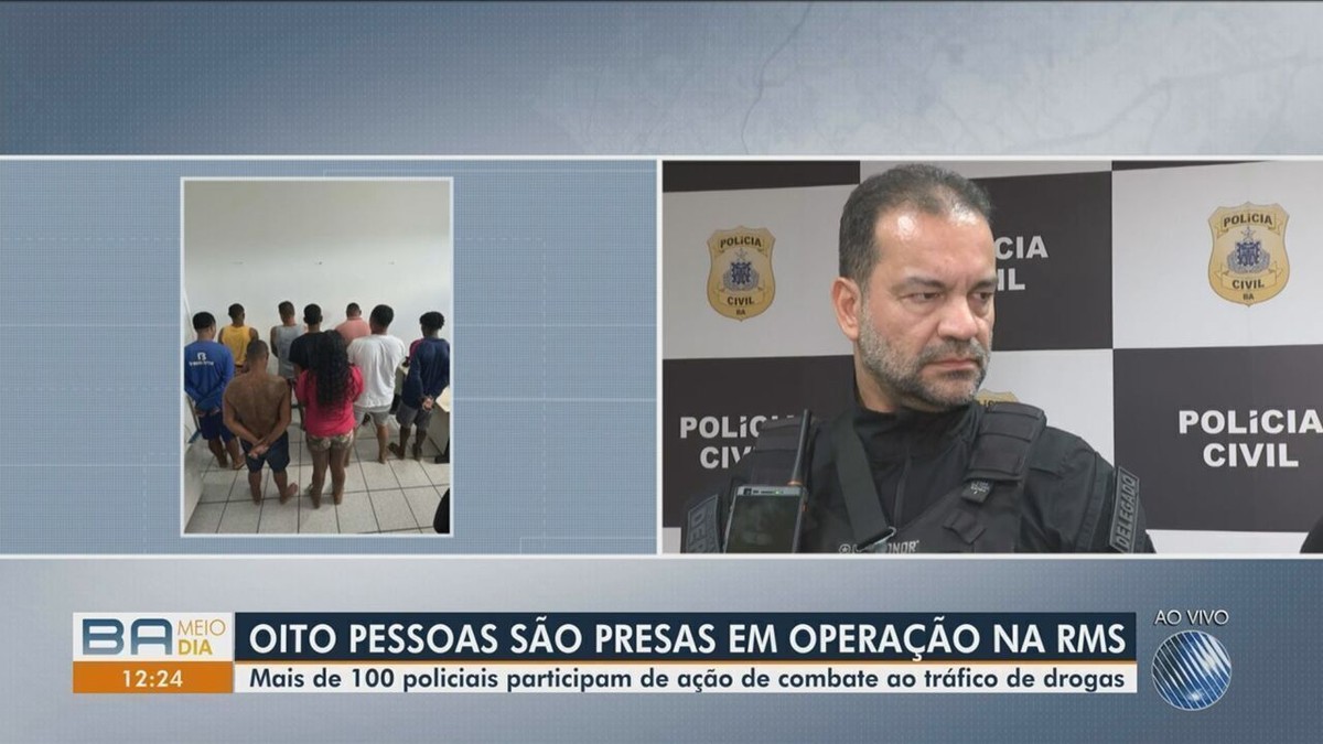Nove Pessoas São Presas Em Operação Contra Tráfico De Drogas E